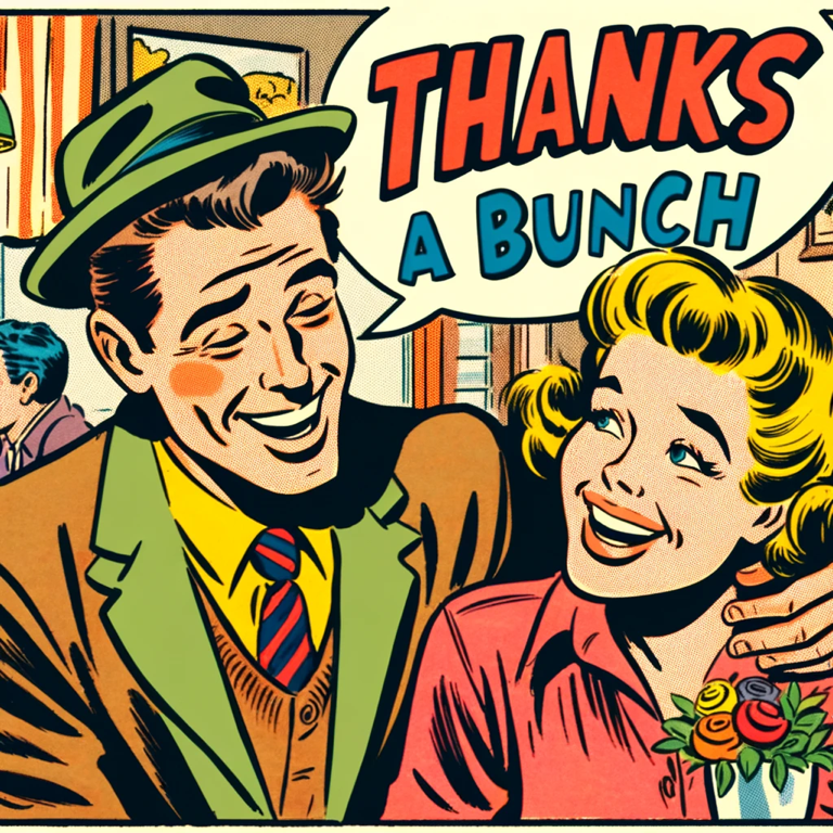 「Thanks a bunch」ってどんな意味？カジュアルな感謝の表現をマスターしよう: スラングワールド